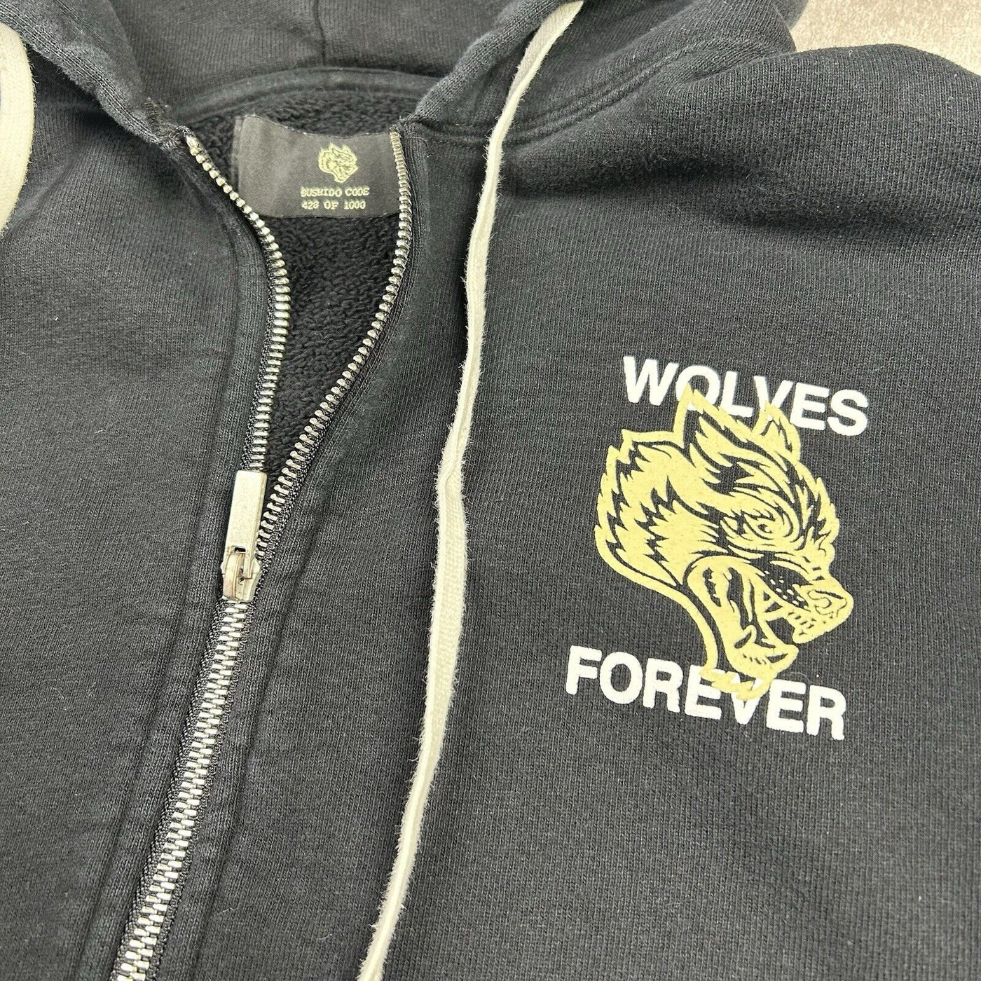 Darc Sport Wolves Forever Black 428/1000 Bodybuilding Wolf Hoodie Men ...